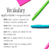 3 Easy Steps for Tackling Academic Vocabulary | Literacy In Focus