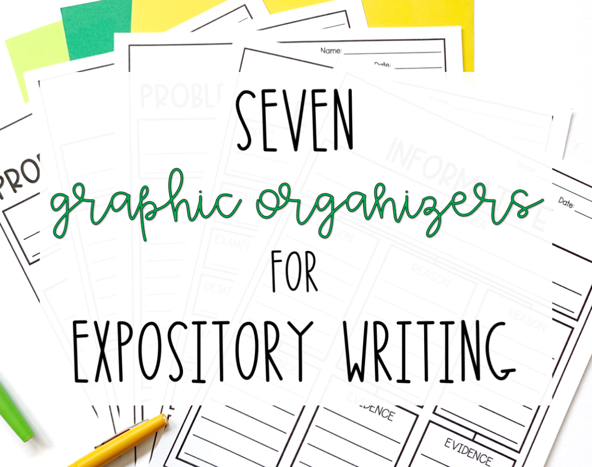 7 Graphic Organizers for Expository Writing | Literacy In Focus