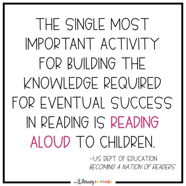 10 Significant Benefits of Reading Aloud to Your Students | Literacy In ...