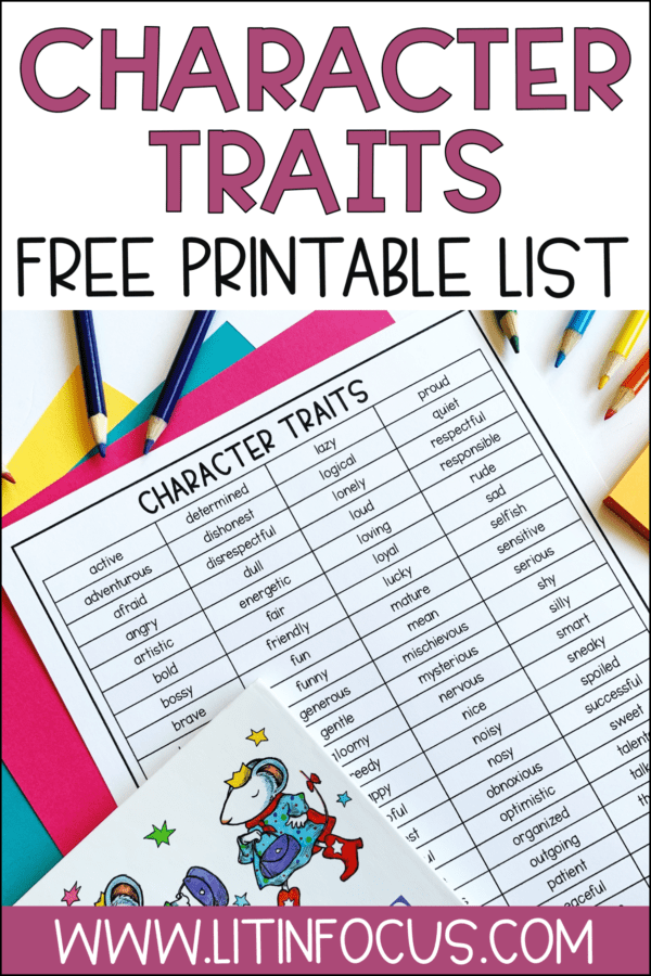 100 Character Traits List Free Printable PDF Literacy In Focus 100 Character Traits List Free Printable PDF Literacy In Focus
