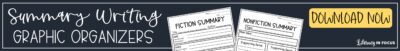 8 Strategies for Teaching Fiction Summary Writing - Literacy In Focus