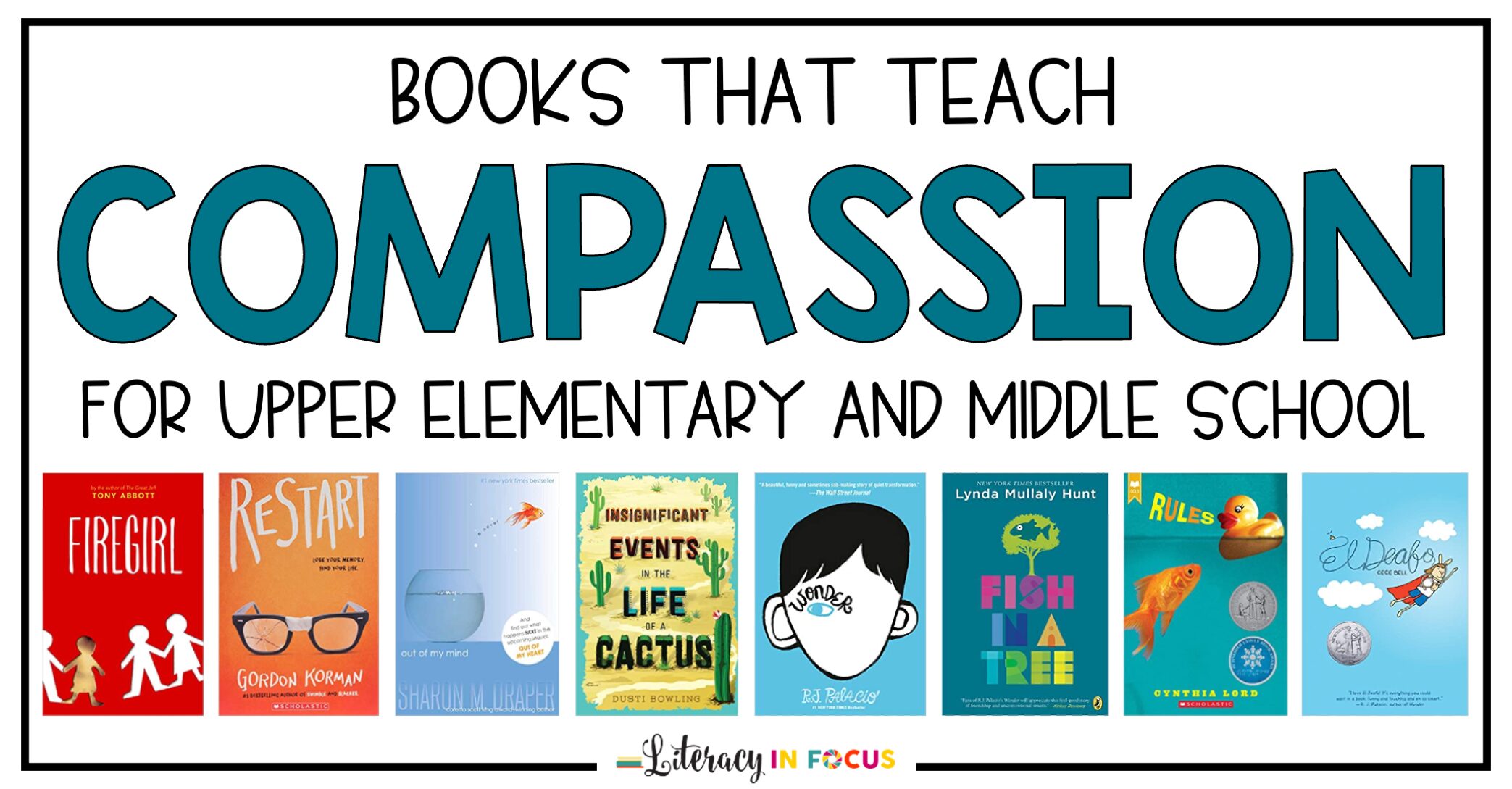 Books that Teach Compassion and Kindness for Upper Elementary and Middle School Readers ...