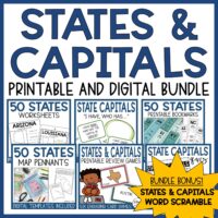 How to Teach Kids the States and Capitals - Literacy In Focus