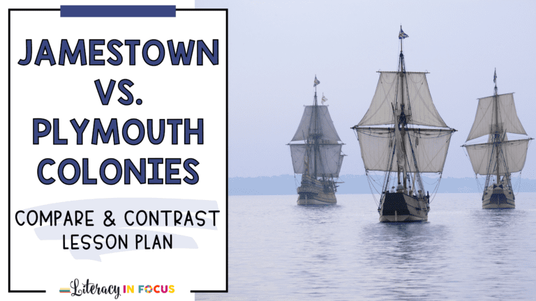 Jamestown & Plymouth Colonies Compare and Contrast Lesson Plan ...