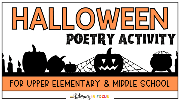 Halloween Poetry Activity for Upper Elementary and Middle School ...